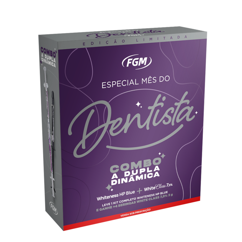 Clareador Whiteness HP Blue Calcium 35% - FGM - Odonto Master