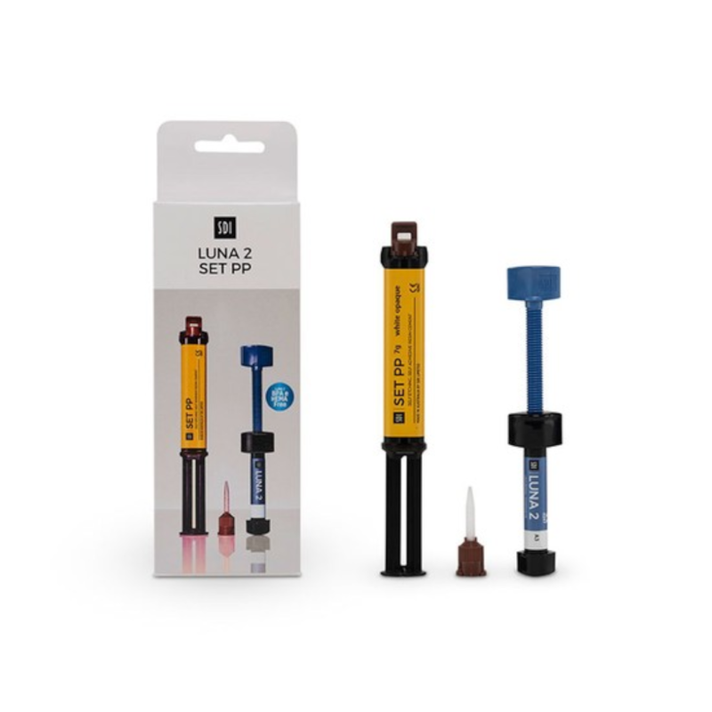 Kit Cimento Resinoso Dual Set PP + Resina Luna 2 - SDI - Odonto Master