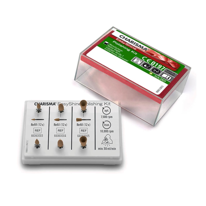 Kit Polimento de Resina Charisma Easyshine - KULZER | Produto ...