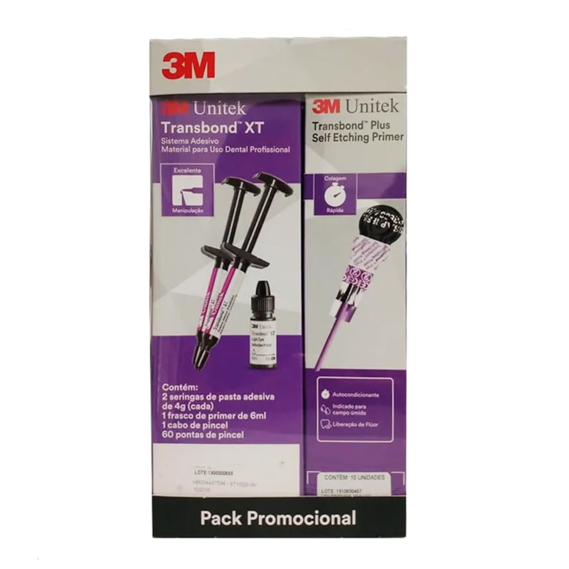 Resina Ortodôntica Transbond XT Pack Kit - 3M - Odonto Master